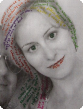 Krysthle's Visual Blog: Self-portrait exercises